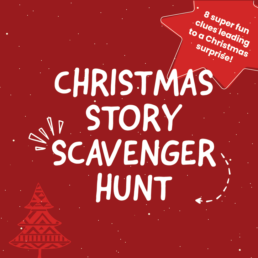 Christmas Story Scavenger Hunt - Red Edition – KIDS + FAITH RESOURCES